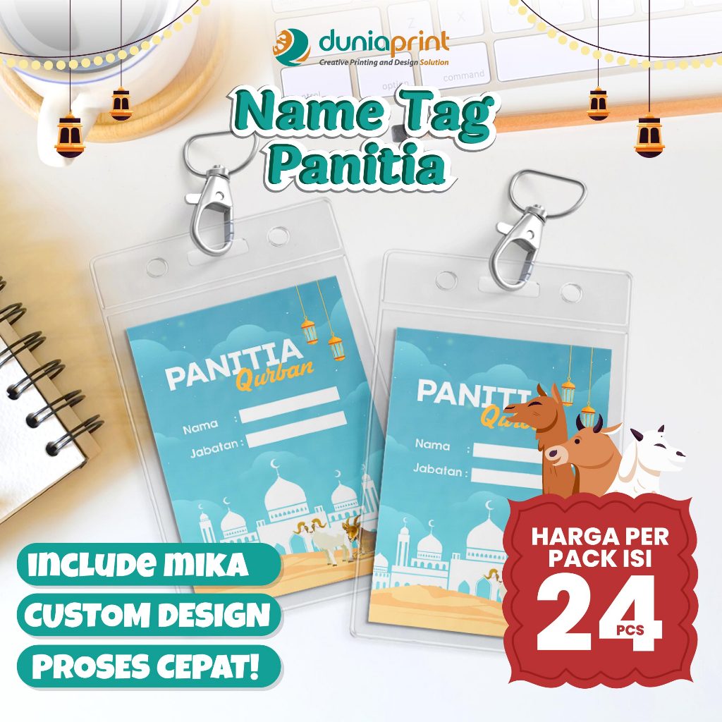 Jual ID Card | Name Tag | Nametag | Cetak ID Card | ID Card Panitia ...