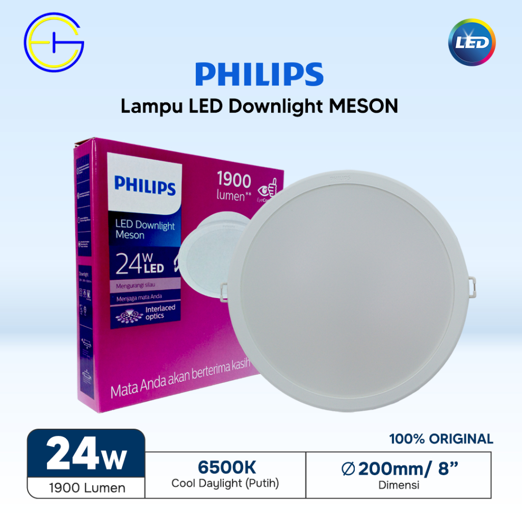 Jual Lampu LED Downlight MESON 59471 G5 Philips D200 24W G5 | Shopee ...