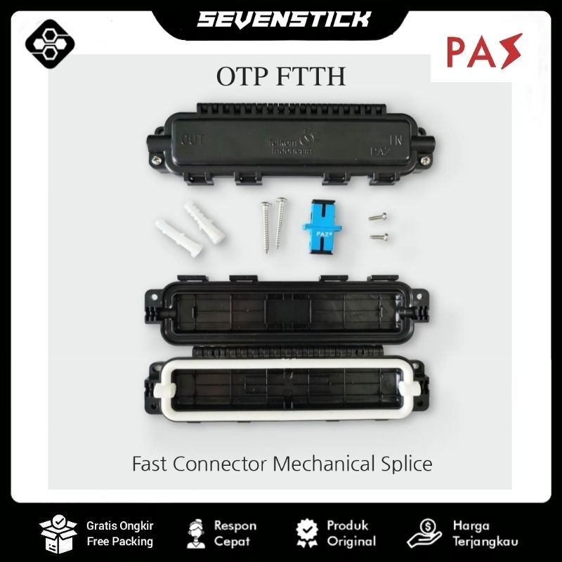 Jual OTP PAZ Fast Connector Mechanical Splice Fiber Optic | Shopee ...