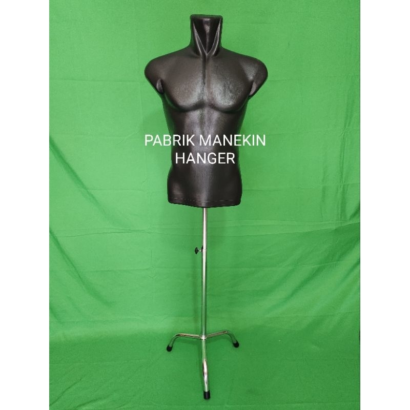 Jual patung manekin badan cowok / manekin pria setengah badan, warna ...