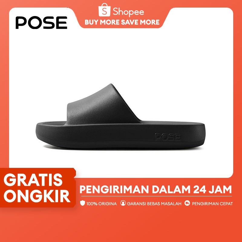 Jual 【Livestream】【New Arrival】POSE 2024 sandal pantai baru sandal anti ...