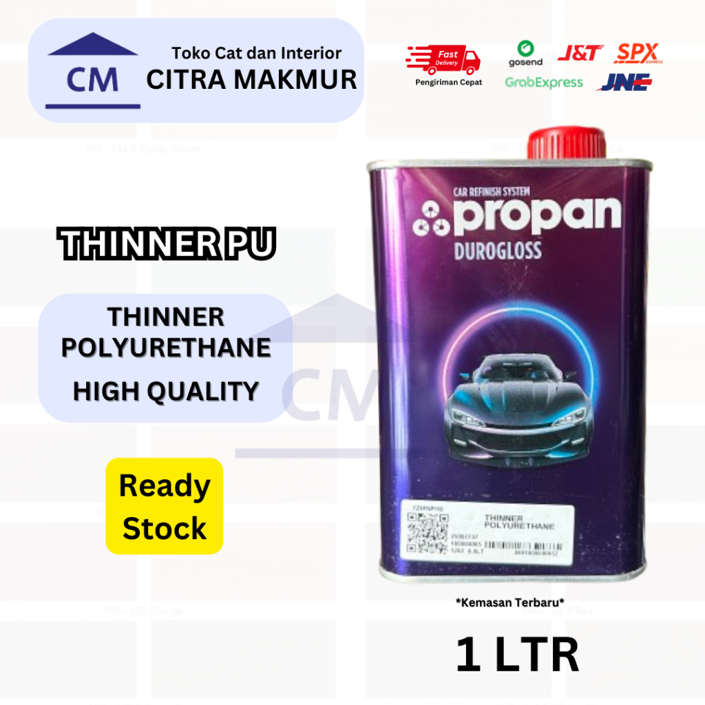 Jual Propan Thinner PU / Thinner Polyurethane Propan - 1 Ltr | Shopee Indonesia
