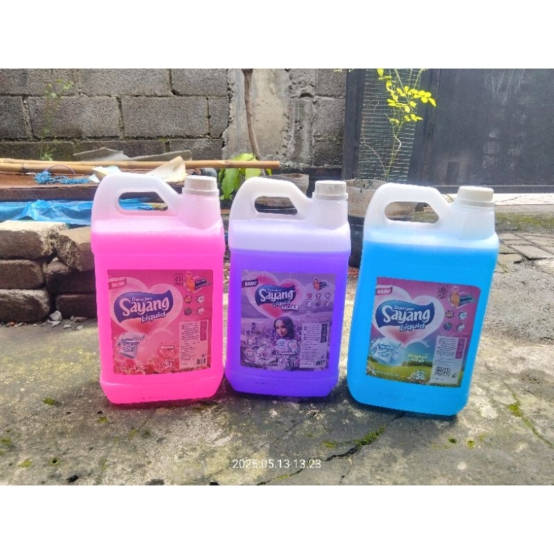 Jual 100% ORIGINAL ASLI! sayang deterjen cair 5 liter | Shopee Indonesia
