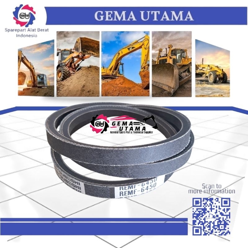 Jual V belt MH014025 REMF-6450 Mitsuboshi | Shopee Indonesia