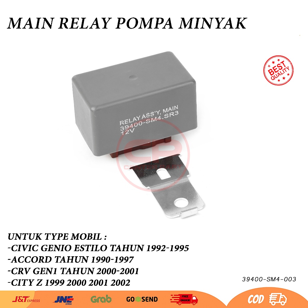 Jual Main Relay Pompa Minyak Civic Genio Estilo Accord Maestro Cielo ...