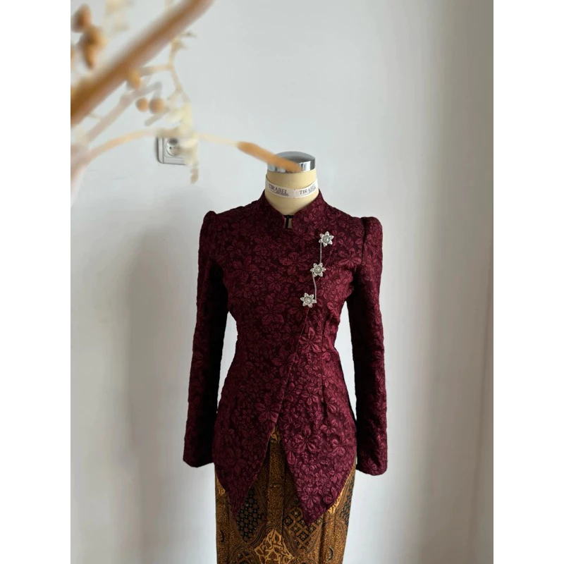 Jual 3 in1 Set Kebaya Jawa JANGGAN KARTINI FREE BROS DAN SLENDANG ...