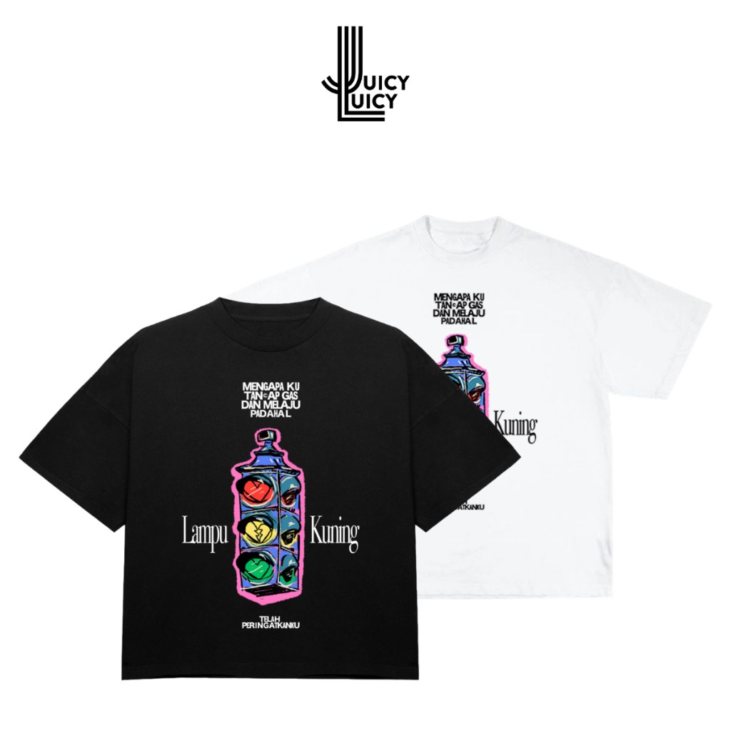 Jual Official Merchandise Juicy Luicy "Lampu Kuning" T-Shirt | Shopee Indonesia