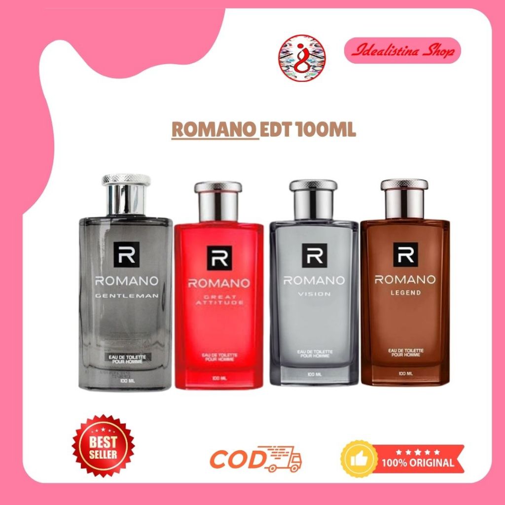 Jual ROMANO EDT MEN 100ml | Shopee Indonesia