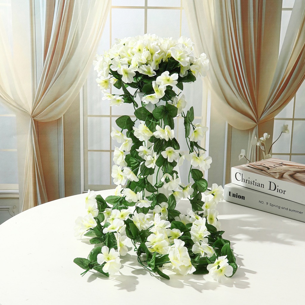 Jual Bunga Sakura Juntai 80cm Plastik Bunga Sakura Sulur Rambat ...