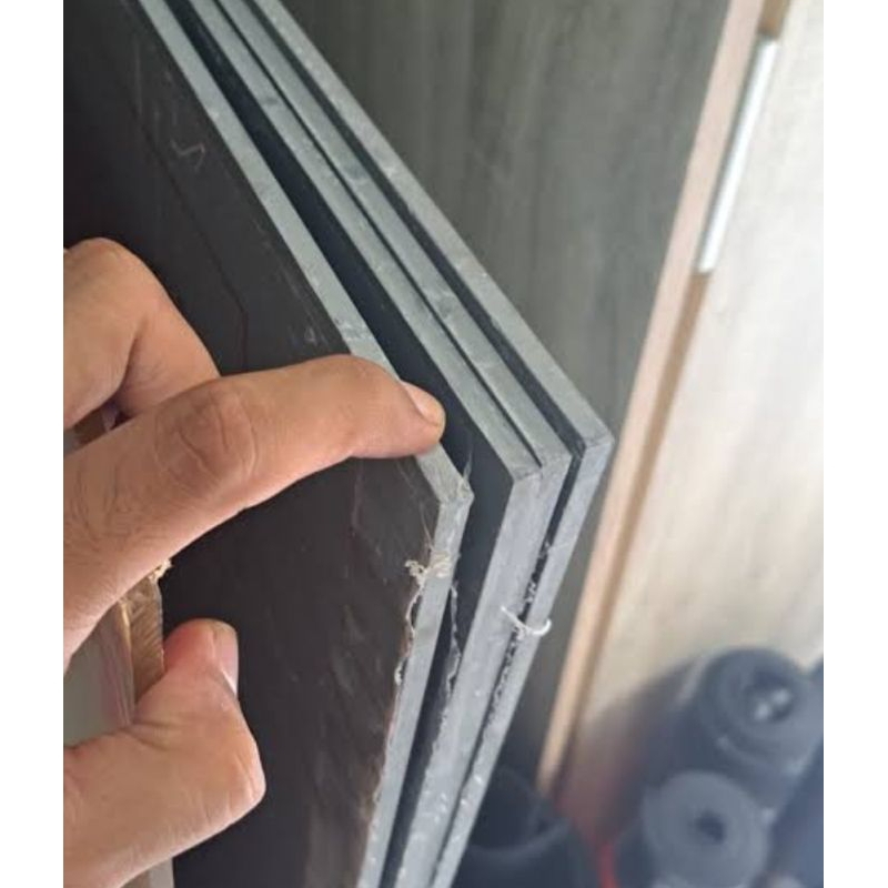 Jual Plat PVC 5mm x 50mm x 1200mm - abu abu | Shopee Indonesia
