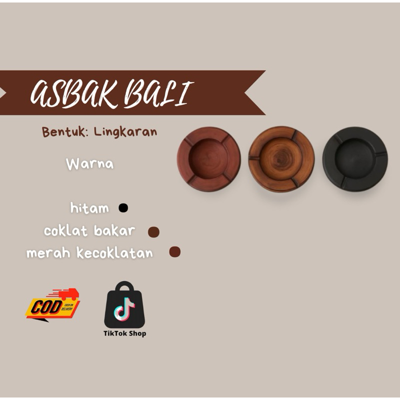 Jual asbak ukiran BALI warna | Shopee Indonesia