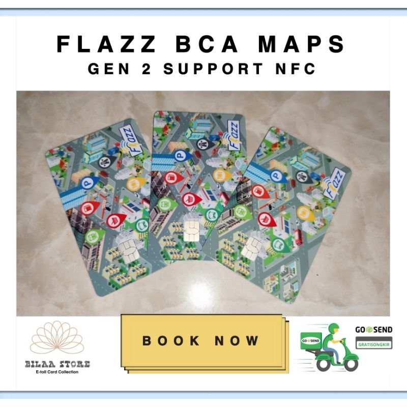 Jual Kartu Flazz BCA GEN 2 Maps 100% ORIGINAL BANK Termurah Barcode ...