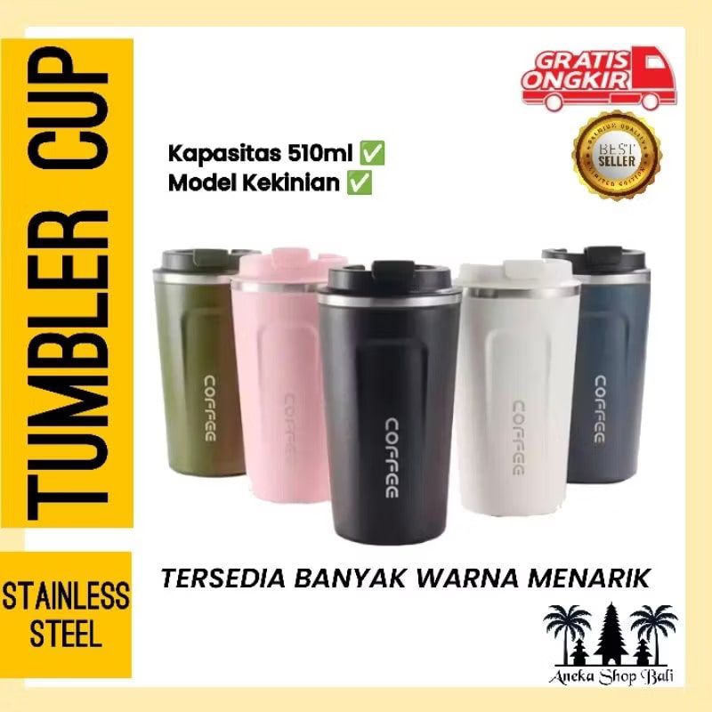 Jual Thermos Tumbler Mug Coffee Stainless Steel 510ml Mewah Termurah ...