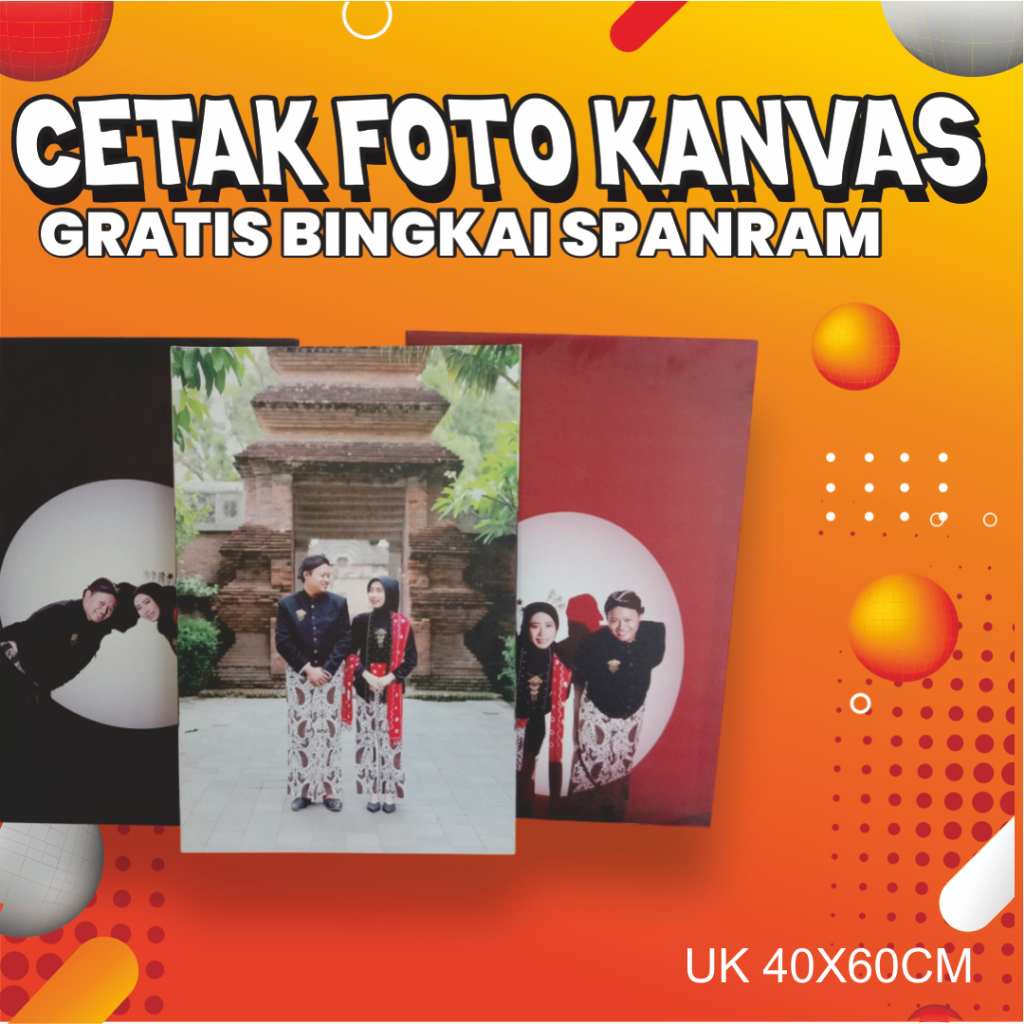 Jual CETAK KANVAS GRATIS SPANRAM/ KANVAS CUSTOM/CETAK FOTO/CETAK KANVAS ...