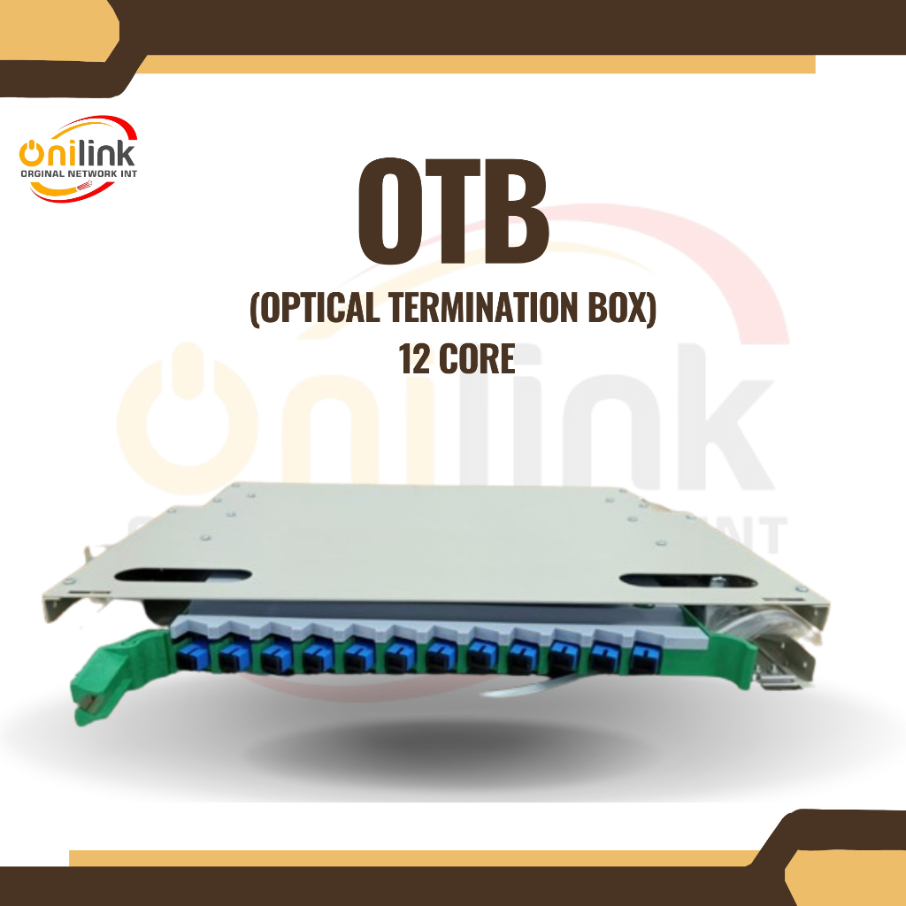 Jual Optical Termination Box OTB Fiber Optic 12 Core SC Wallmount ...
