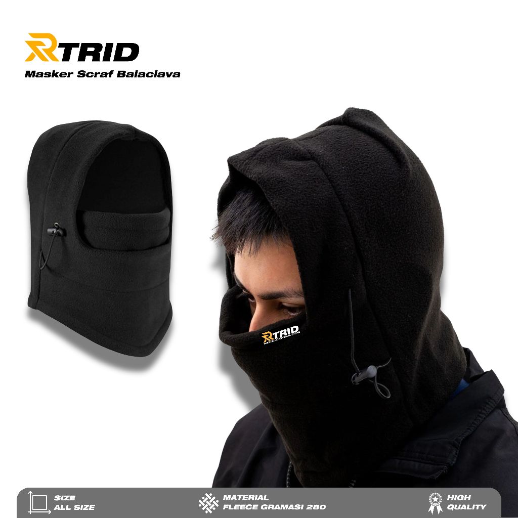 Jual THEREAL.ID - Masker Scraf Balaclava Multifungsi Pria Wanita Masker ...