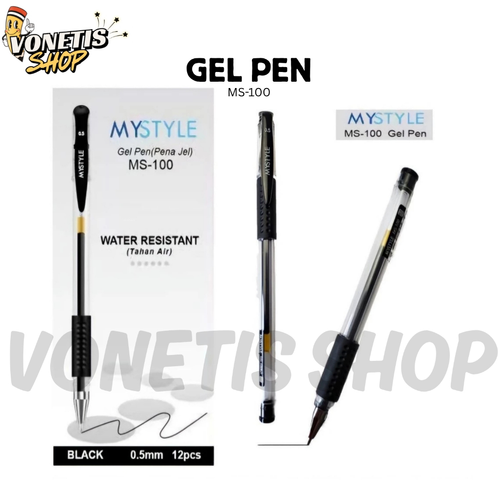 Jual Pulpen / Bolpoin / Pen Tinta / Pena Cair Mystyle MS-100 0.5mm 1 ...