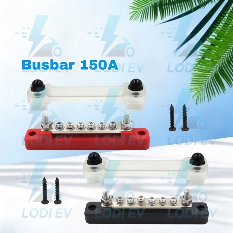 Jual Terminal Busbar Tembaga Tebal 150A Sepasang High Ampere | Shopee ...