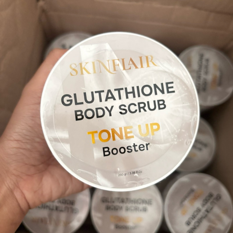 Jual Skinflair Glutathione Body Scrub Lulur Pencerah | Shopee Indonesia