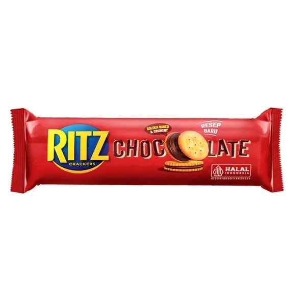Jual BISKUIT RITZ CRACKER ROLL SLUG 91GR CRUNCHY KEJU COKLAT CHEESE ...