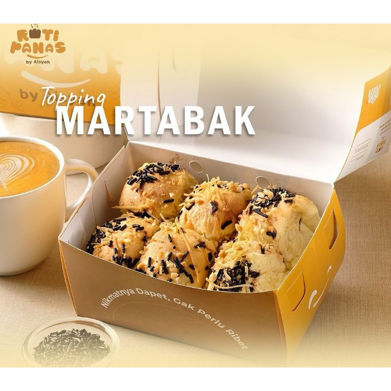 Jual Roti Panas Martabak ( isi keju , kacang , coklat ) | Shopee Indonesia