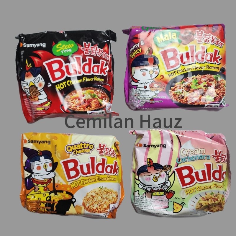 Jual Halal Samyang Buldak Hot Chicken Flavor Ramen Cheese/ Carbonara ...
