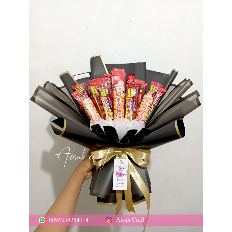 Jual FREE PACKING/BUKET SNACK/SILVERQUEEN/BANG BANG/ASTOR/GOOD TIME ...