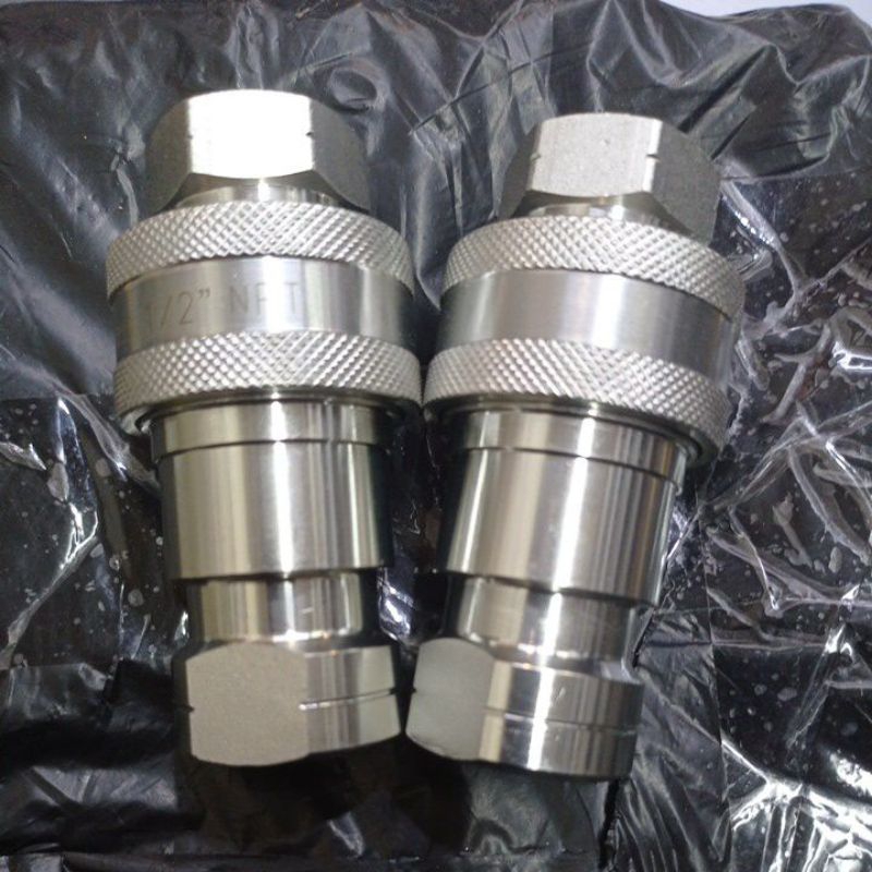 Jual QUICK COUPLER HYDRAULIC ISO B / COUPLER HIDROLIK / COUPLER ISO-B ...