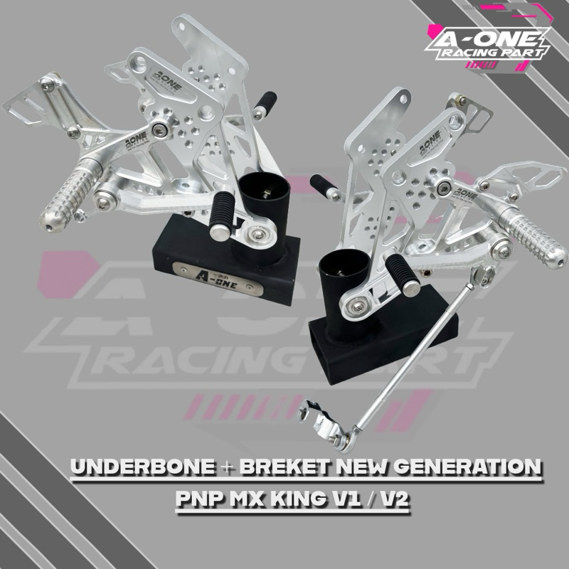 Jual Footstep underbone A-One V3 New Generation Alumunium (Free As ...