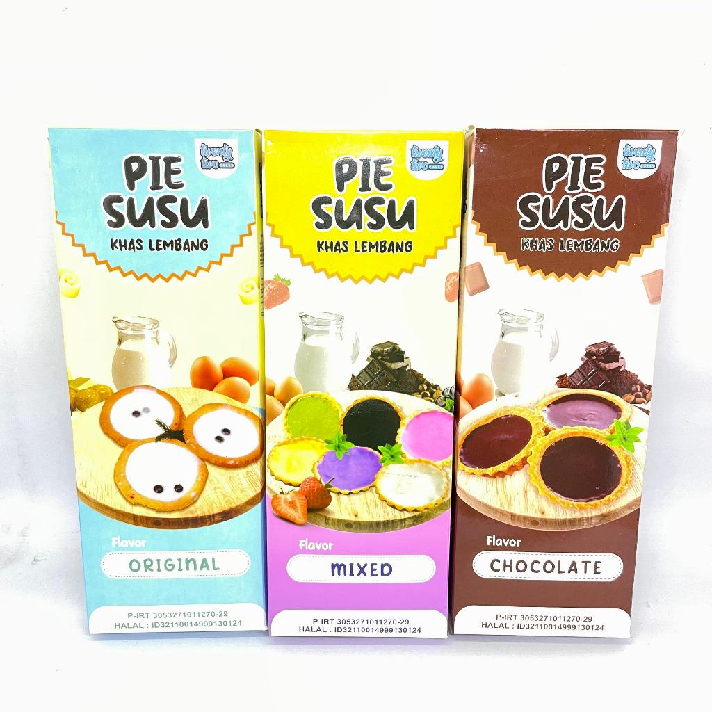Jual TWENTY TWO Pie Susu Asli Lembang isi 6pcs Rasa Original ...