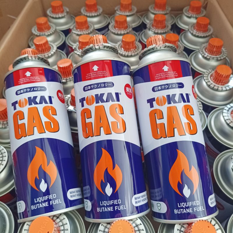 Jual Gas portable Tokai Gas Tokai gas kompor Gas masak Gas baru segel ...