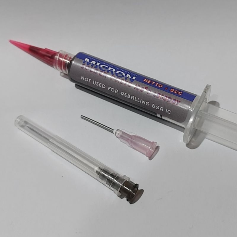 Jual TIMAH PASTA ANTI KERING TIMAH CAIR MEDIUM TEMP 5 ML / 25 GRAM ...