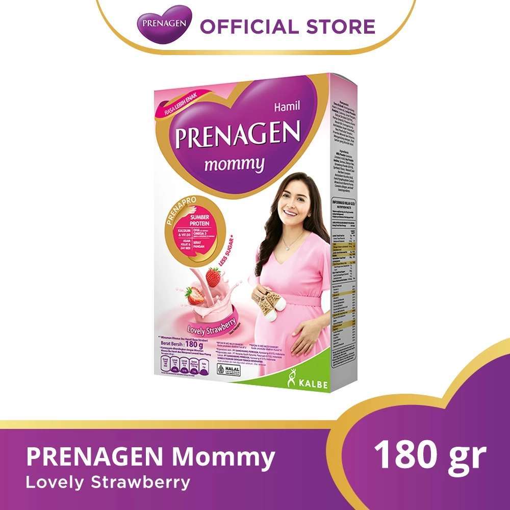 Jual PRENAGEN MOMMY STRAWBERY 180GR - RAJA SUSU | Shopee Indonesia