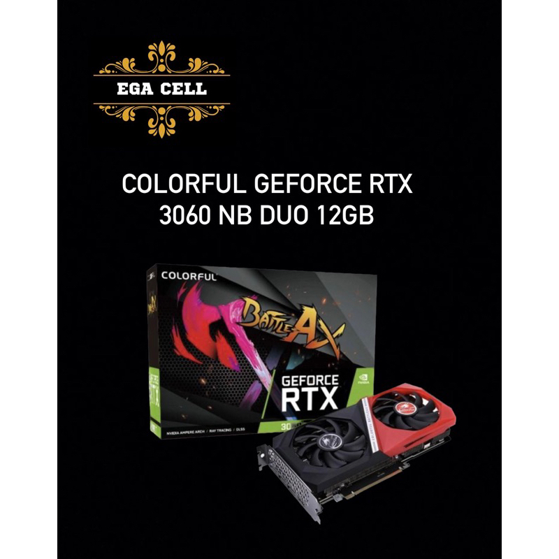 Jual VGA COLORFUL GEFORCE RTX 3060 NB DUO 12GB | Shopee Indonesia