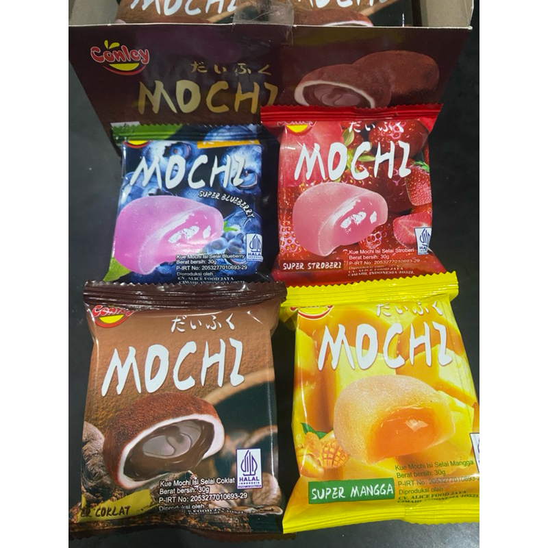Jual mochi conley coklat super campur rasa | Shopee Indonesia