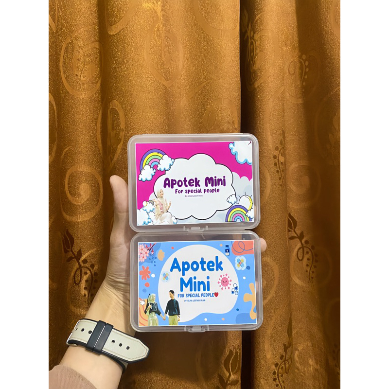 Jual Apotek mini kotak P3K lengkap Travel size dengan obat bisa custome ...