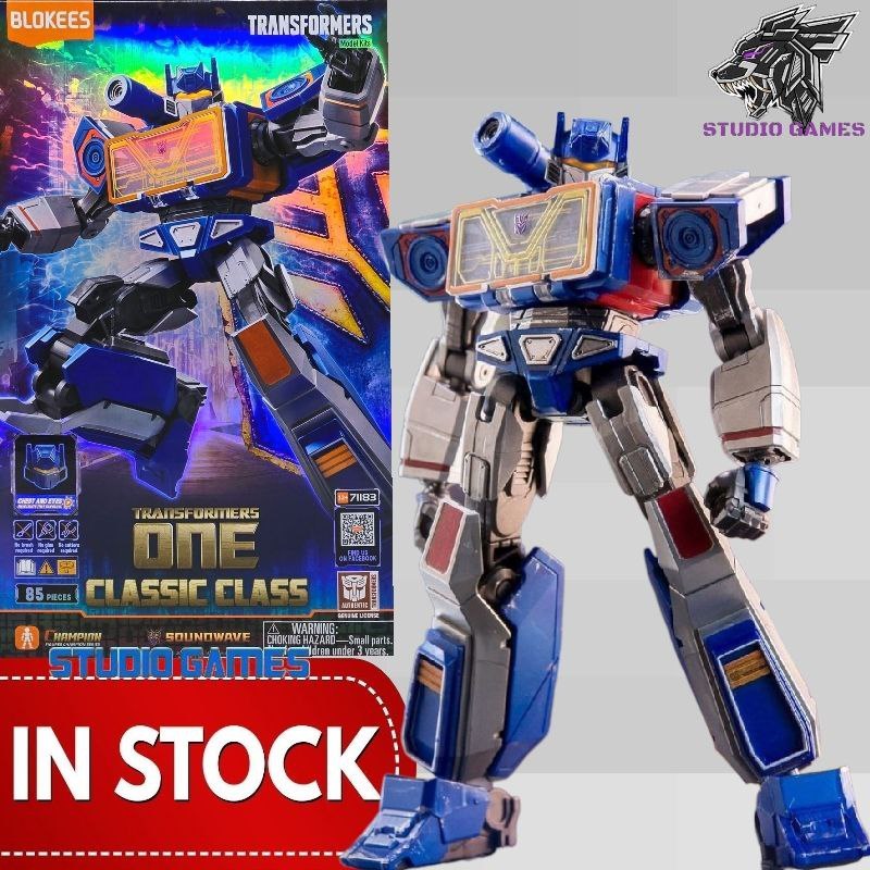 Jual BLOKEES 71183 Transformers ONE Soundwave Classic Class Model Kit ...