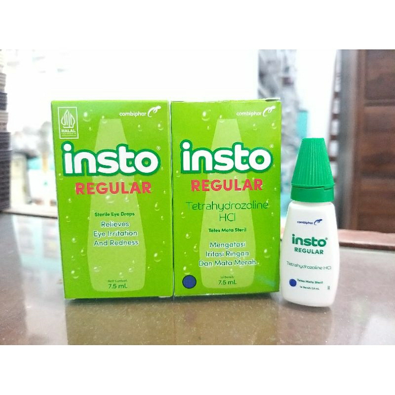 Jual INSTO REGULER 7,5ML | tetes mata (KEMASAN BARU) | Shopee Indonesia