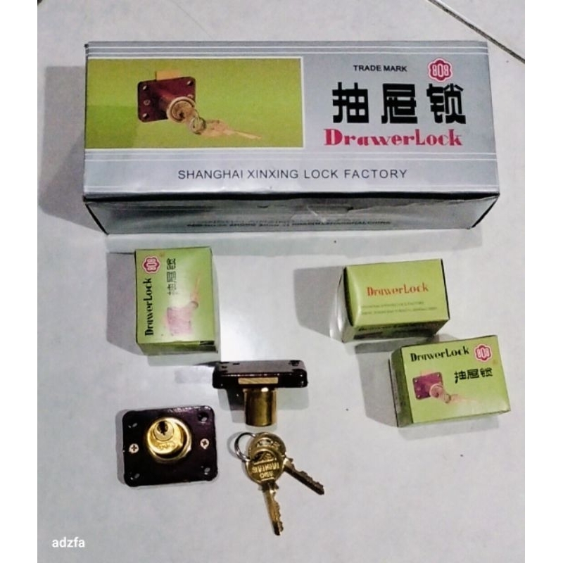 Jual Kunci Laci Lemari 808 Drawer Lock Kecil 808 Original | Shopee Indonesia