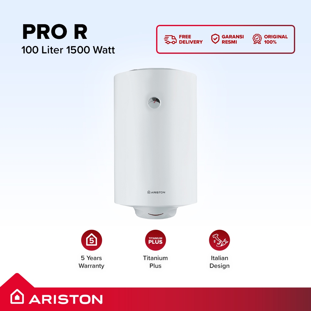 Jual Ariston Water Heater Pro R 100 Liter 1500 Watt | Shopee Indonesia