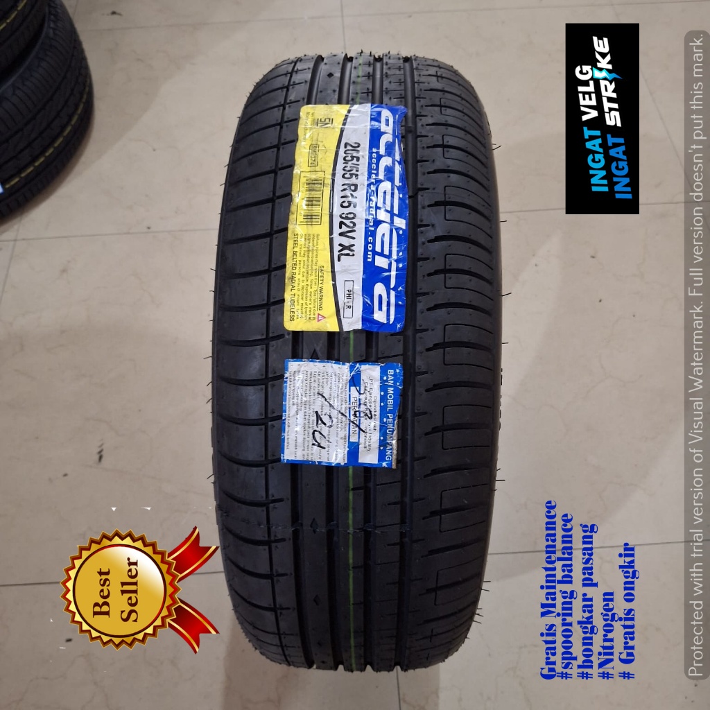 Jual Ban Mobil 205 55 R15 Accelera Phi - Buat Mitshubisi Expander ...