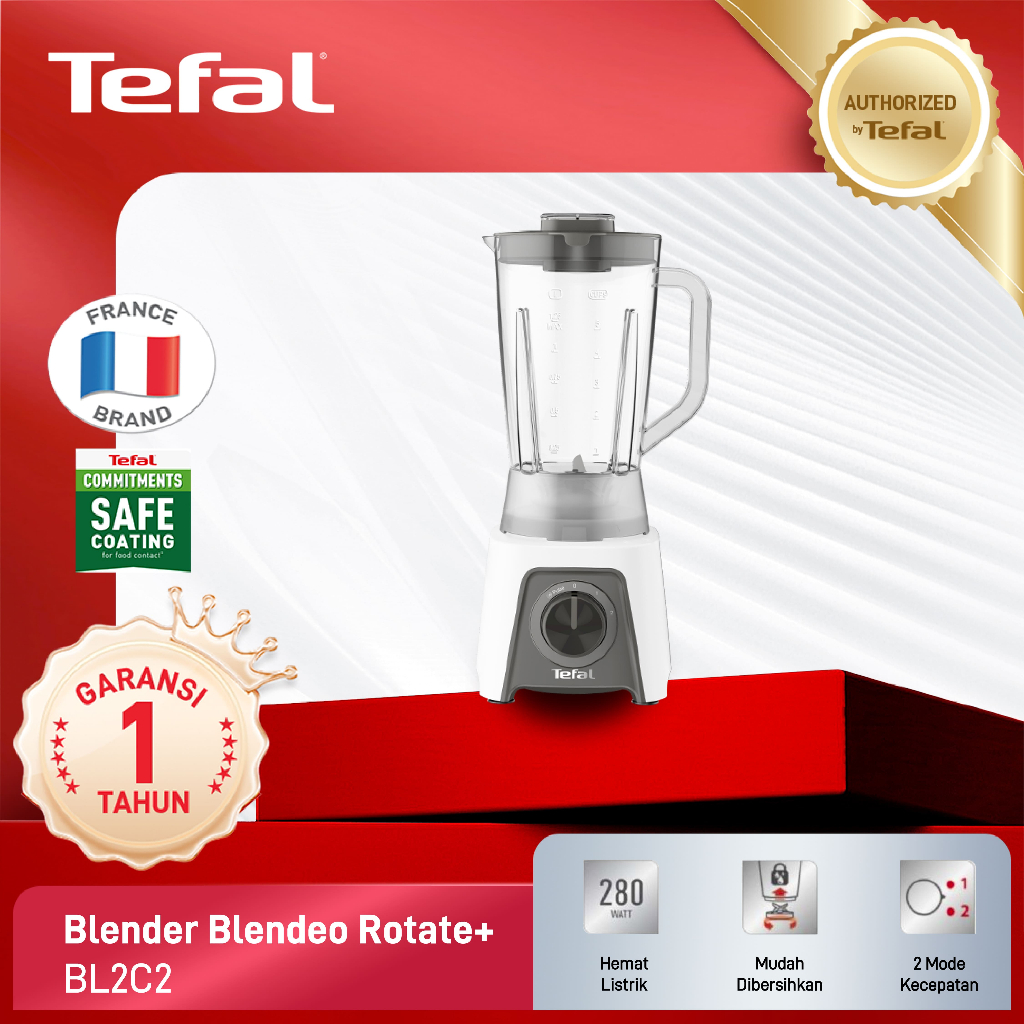 Jual Tefal Blender Blendendo Rotate+ BL2C2 | Shopee Indonesia