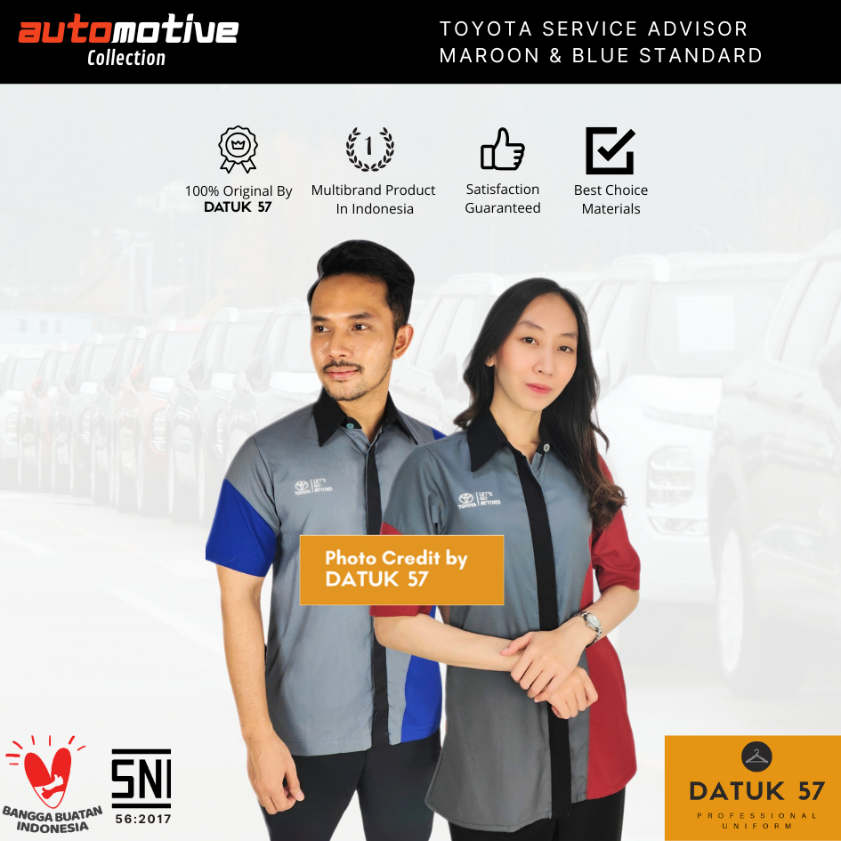 Jual Original Premium by Datuk57 : Seragam Kemeja Toyota Service ...
