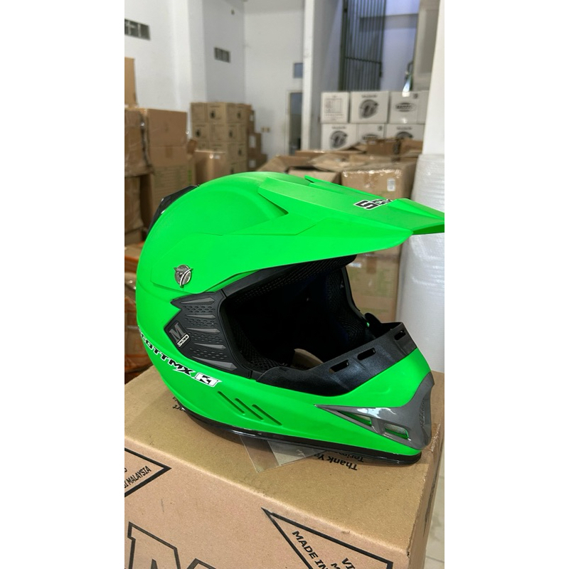 Jual Helm Cross Kids Merek SCOTT Helm Anak Cross SNI Polos | Shopee ...