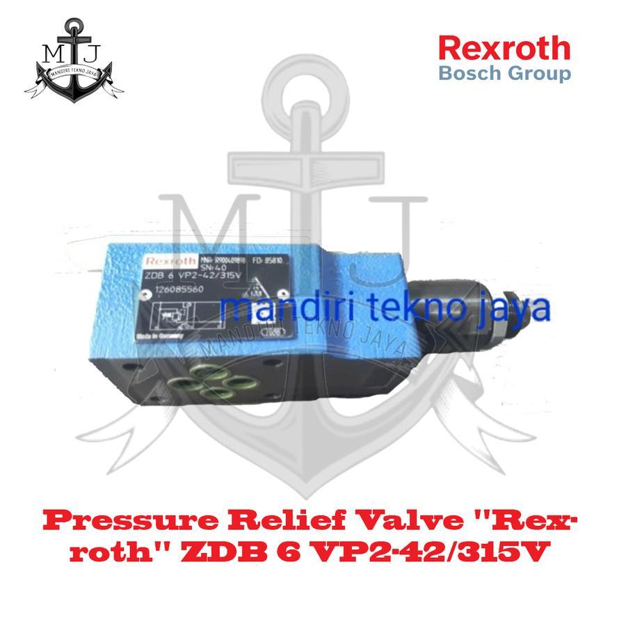 Jual Pressure Relief Valve "Rexroth" ZDB 6 VP2-42/315V | Shopee Indonesia
