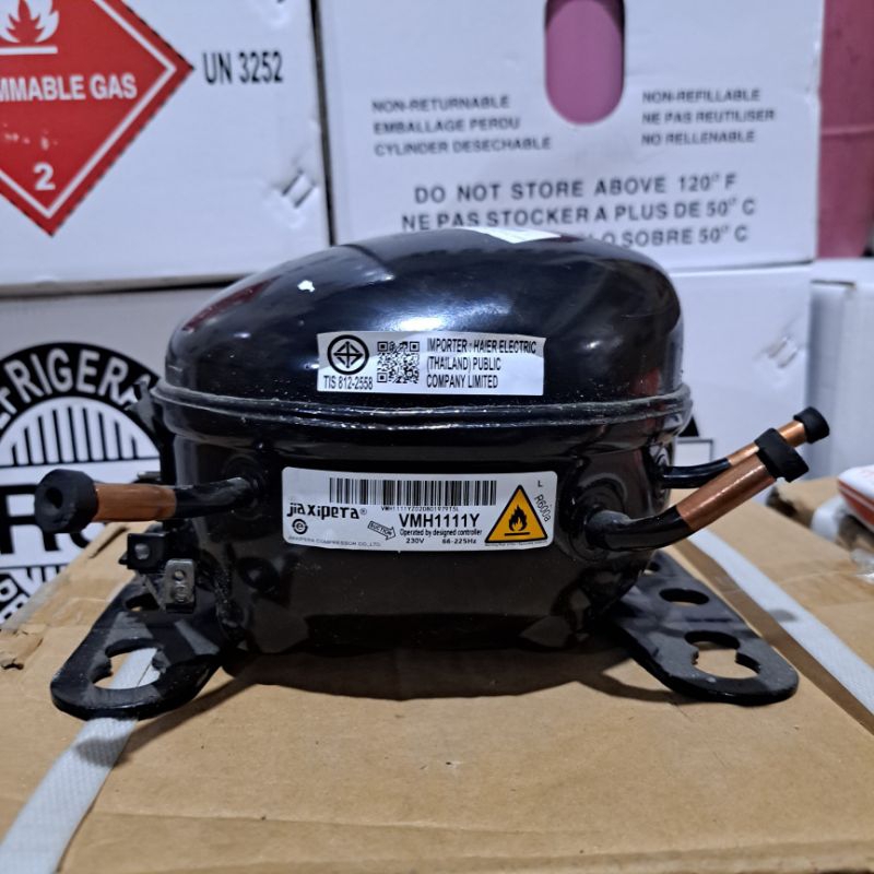 Jual kompresor kulkas AQUA inverter VMH1111Y DAN VETZ90L kompresor ...