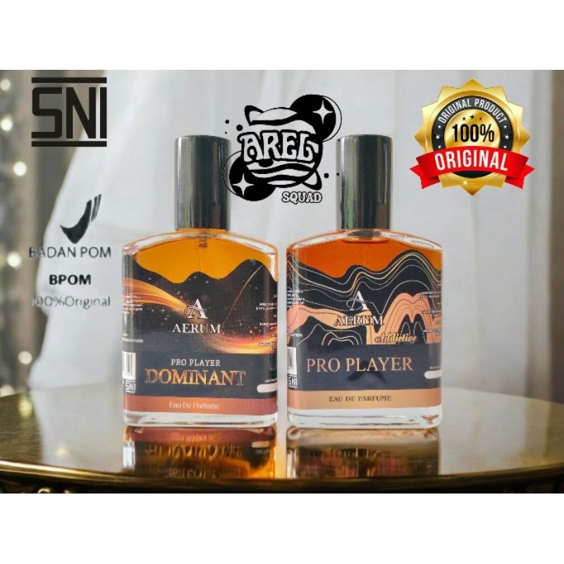 Jual parfum pro player eau de parfum parfum pria wangi 30ml | Shopee ...