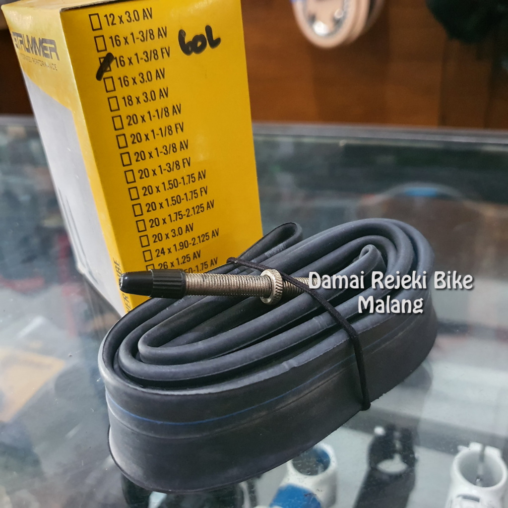 Jual Ban Dalam Kenda untuk ukuran 16 plus paking Strummer - ban dalam sepeda lipat 16x1-3/8 ...