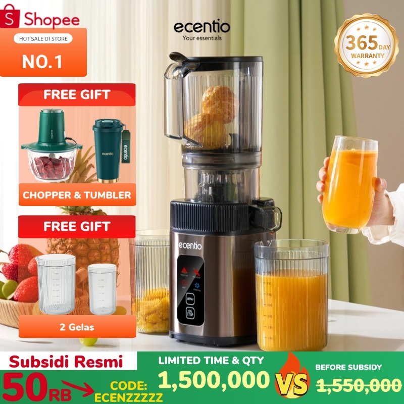 Jual ecentio slow juicer 112mm caliber dan Smart Touch multifungsi ...