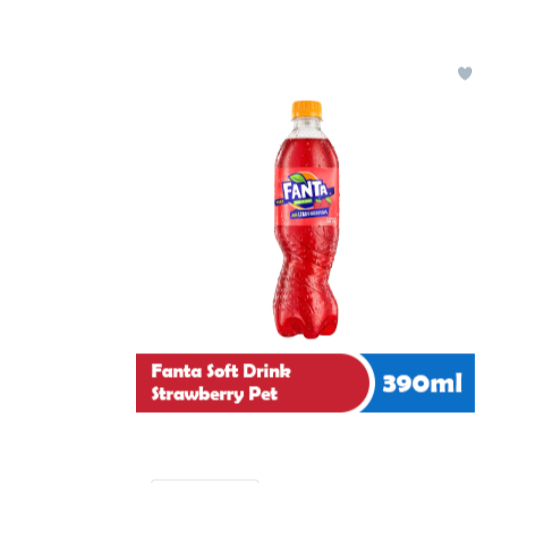 Jual FANTA SOFT DRINK STRAWBERRY PET 390mL | Shopee Indonesia